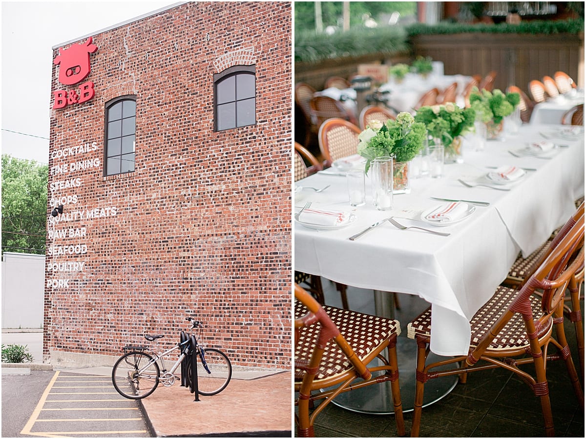 B&B BUTCHERS. REHEARSAL DINNER - Kelly Hornberger Photography