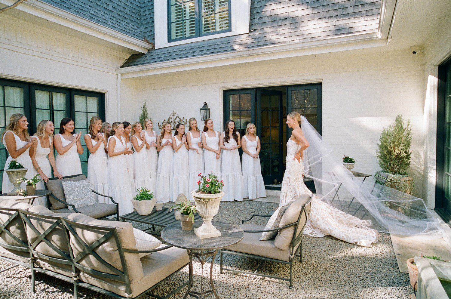 Garden Inspired Houston Country Club Wedding | Kelly Hornberger