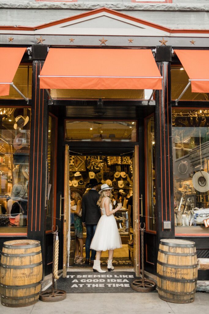 Aspen Wedding Welcome Party at Kemo Sabe | Kelly Hornberger Photo