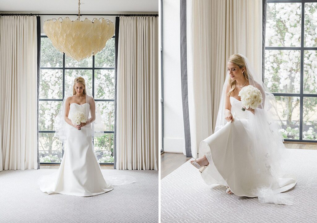Classic Bridal Photoshoot at Home in Houston - Kelly Hornberger Photography