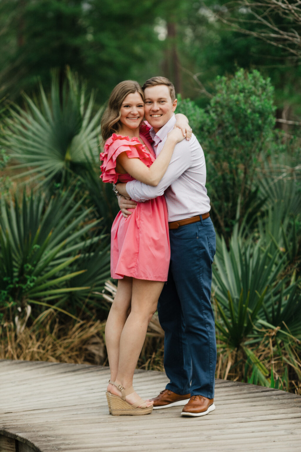 Madi & Chris's Houston Engagement Photos at Eastern Glades - Kelly ...