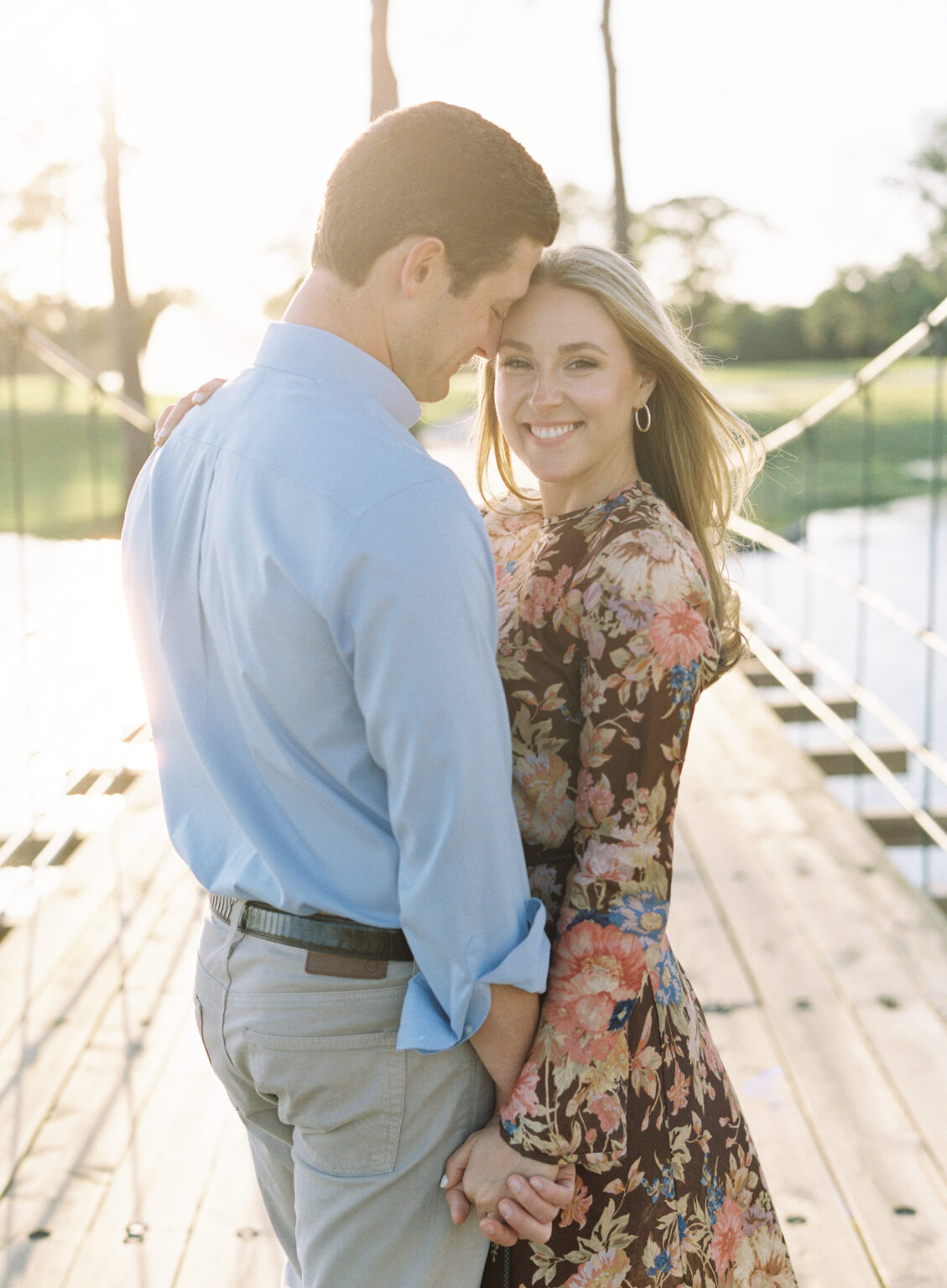 Spring Engagement Session at Lakeside Country Club in Houston - Kelly ...